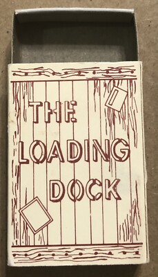 Vintage Empty Matchbook Box Cover - The Loading Dock Aurora, CO B | eBay