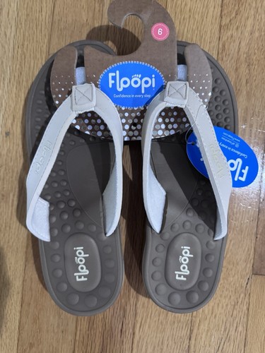 Women’s Floopi Flip Flop Sandals Size 6 Beige | eBay