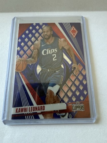 2023-24 Panini Phoenix #96 Kawhi Leonard Phoenix Blue Lazer #/275 LA ...