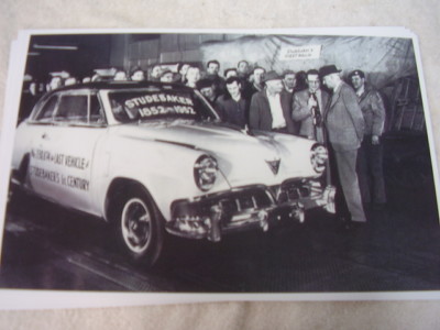1952 STUDEBAKER ON ASSEMBLY LINE 100 YEARS 1852 - 1952 11 X 17 PHOTO ...