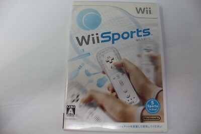 Wii Sports Nintendo Wii Japanese Video Game Complete CIB Tested | eBay