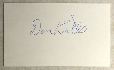 Rare Don Knotts Signed Autograph Signature Barney Fife Andy Griffith | eBay