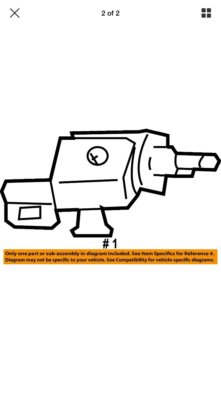 Lexus TOYOTA OEM 2006 GS300 3.0L-V6 Emission-Vacuum Valve 2586031040 | eBay