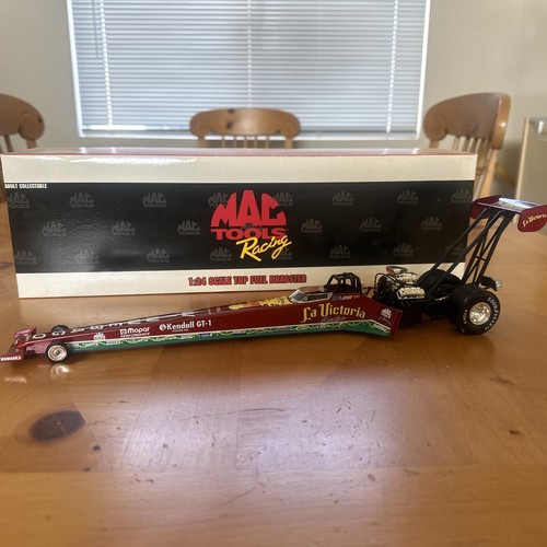 NHRA Mike Dunn 1:24 Diecast MAC TOOL Top Fuel NITRO Dragster LaVictoria ...