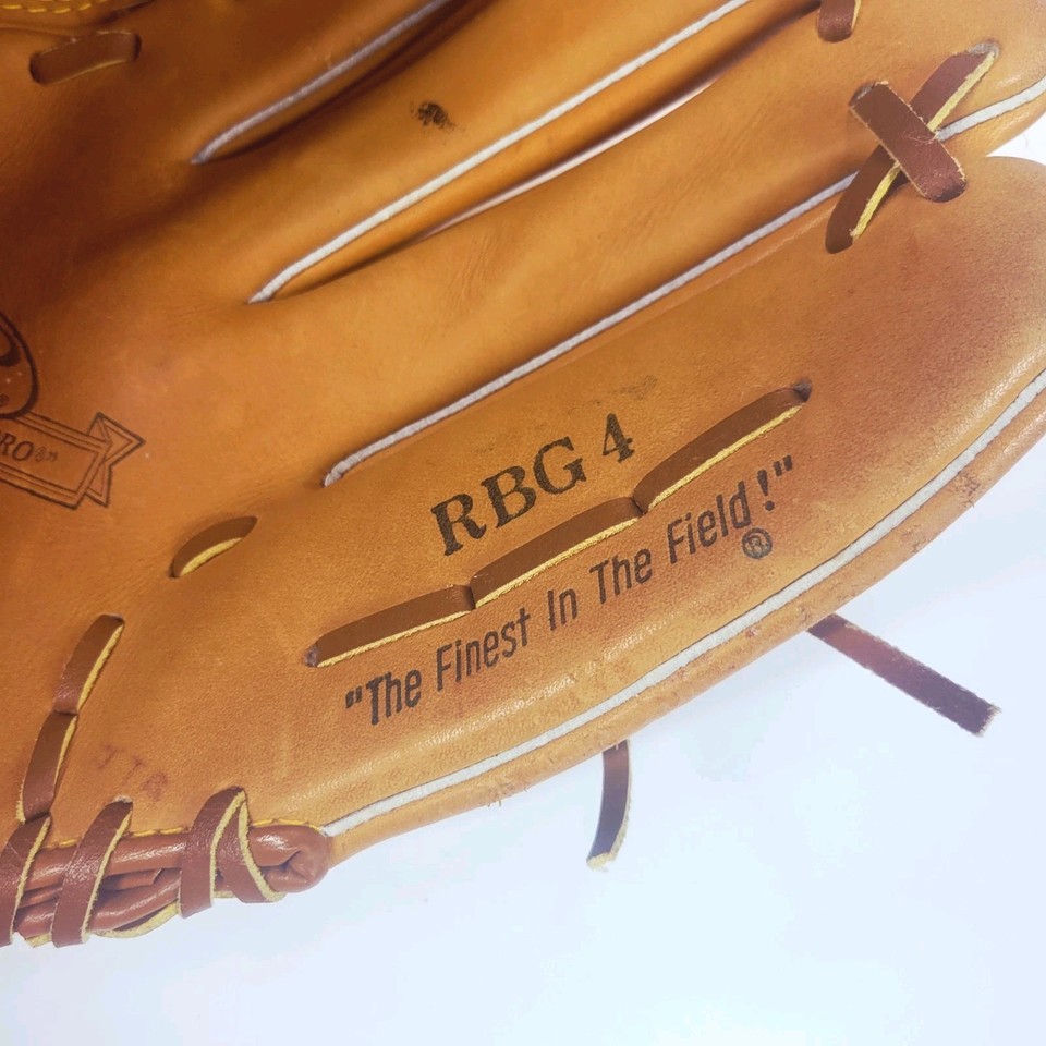 Rawlings RBG4 13” Baseball Softball Glove Slanted Basket Web Fastback ...