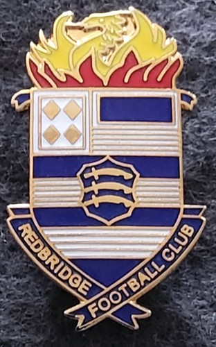 Redbridge FC Enamel Badge (By Terry's Badges) - LONDON NON-LEAGUE | eBay UK