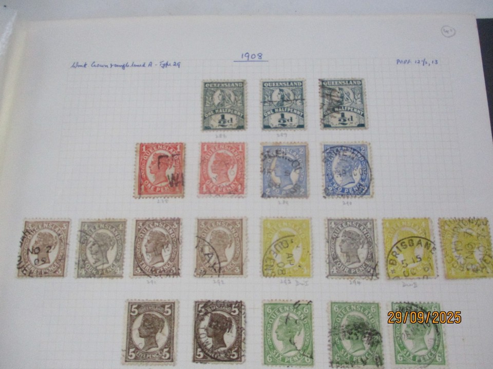 Queensland Stamps: Variety Used- Great Item, Must Have! (T8562) | eBay ...