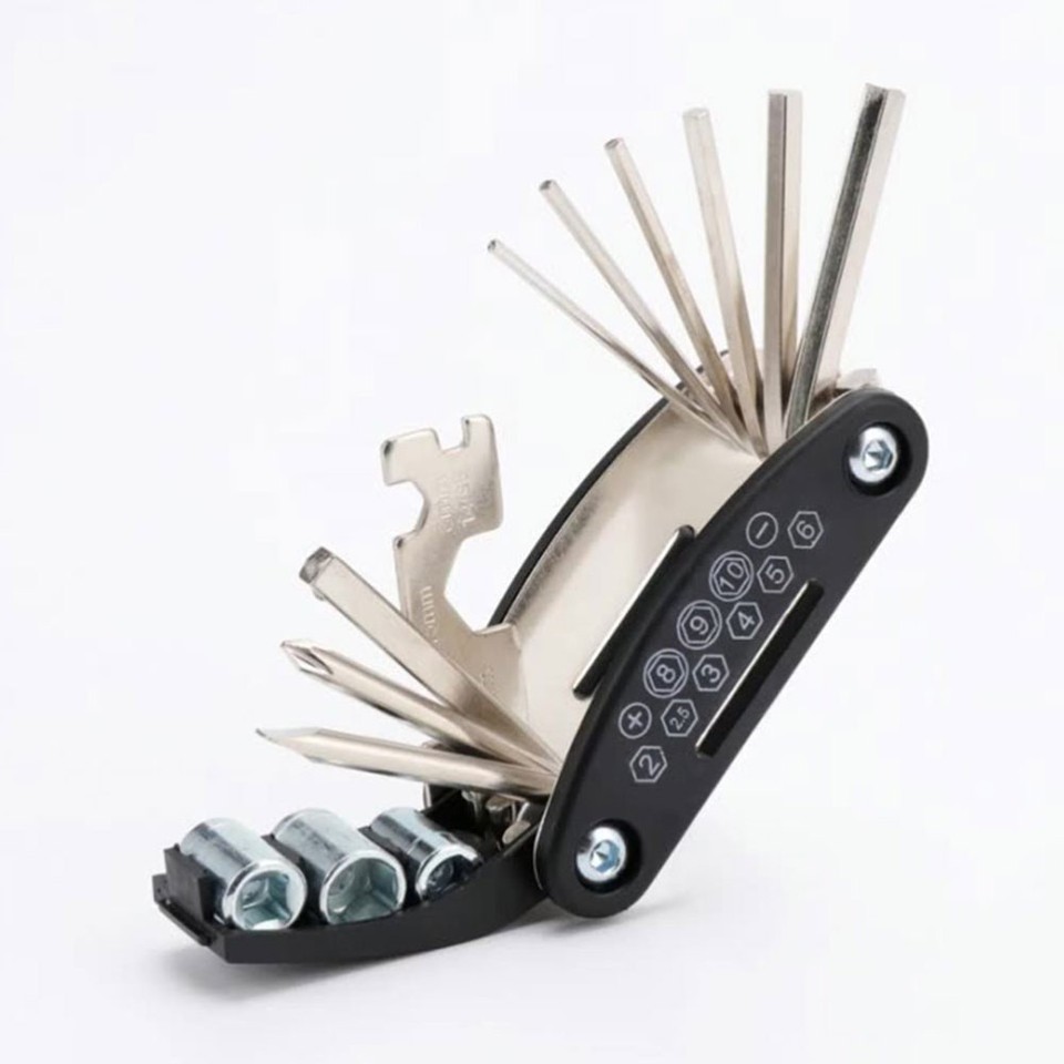2 Pcs Cycling Mechanic Repair Tools Portable Bicycle Multi-tool Bike ...