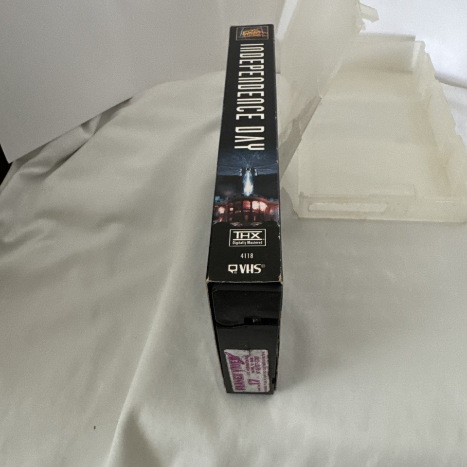 Independence Day (VHS, 1996, Five Star Collection) Nice Plastic Storage ...