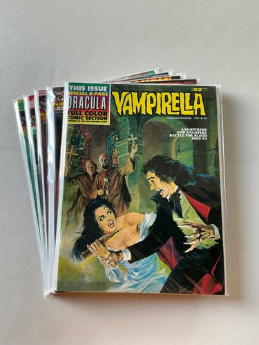 VAMPIRELLA magazine lot #22, 23, 25, 28, 29 FN-VF 7.0 1973 (511) | eBay