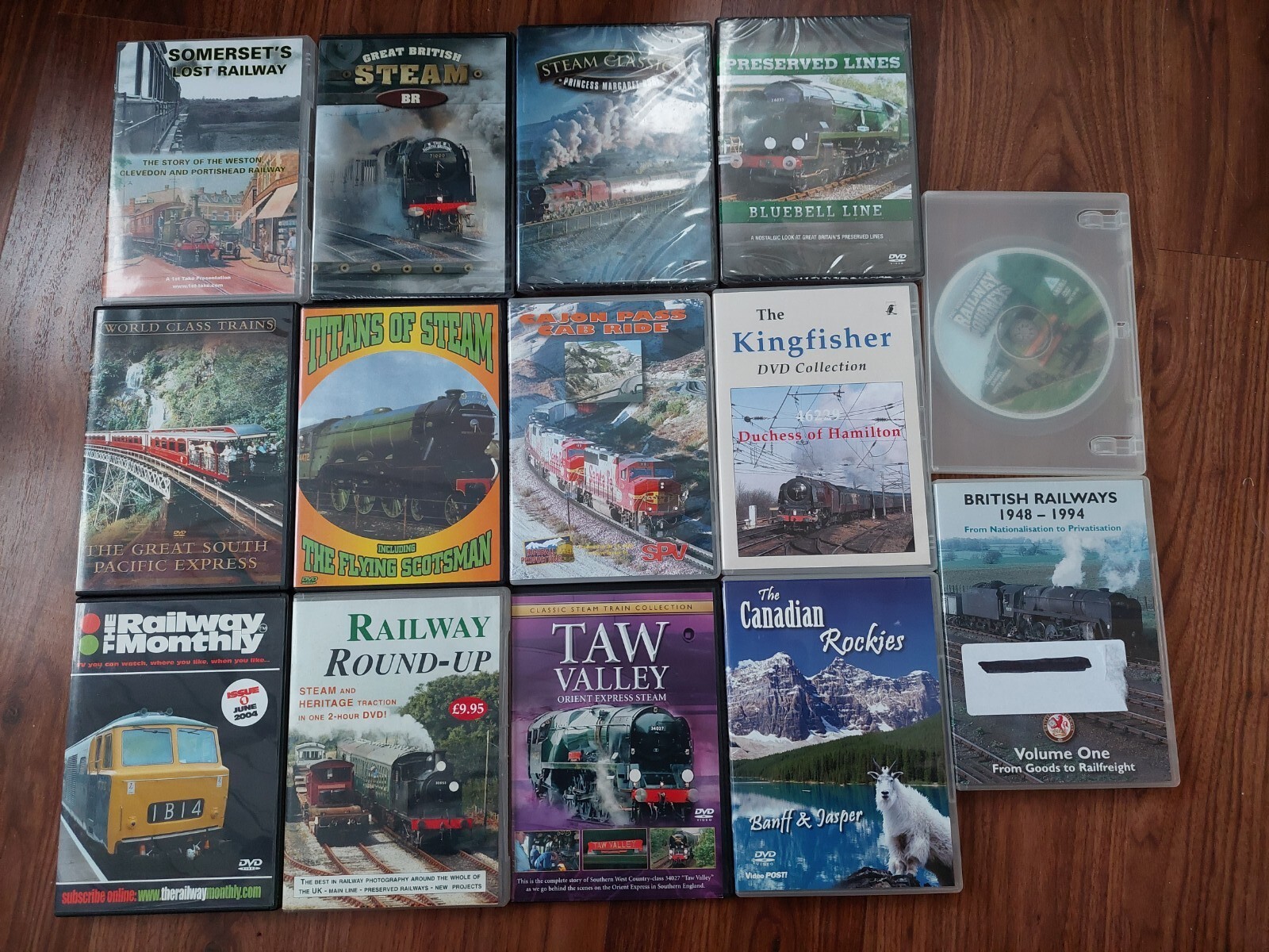 14xSteam Train DVDs Job Lot Bundle VGC - Yesteryear Vintage Collection ...