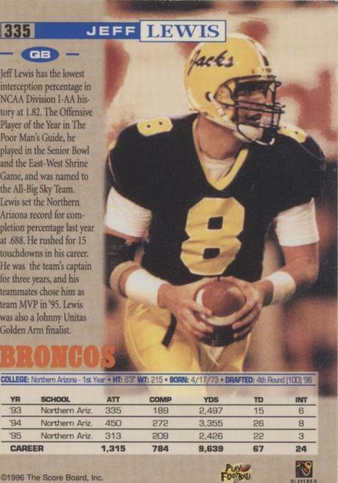 1996 Pro Line Jeff Lewis #335 for sale | eBay