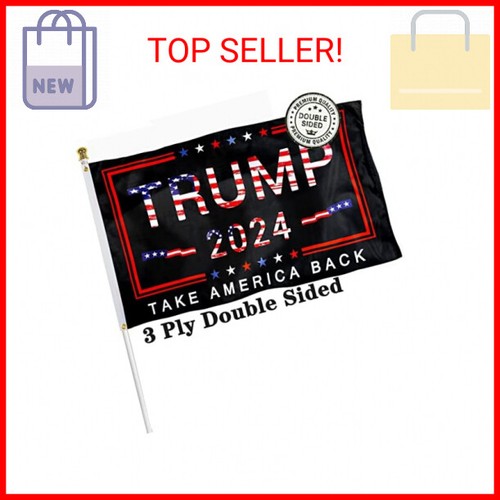 XIFAN Premium Double Sided Flag for Trump 2024 3x5 Ft 3 Ply Polyester Take Ameri | eBay