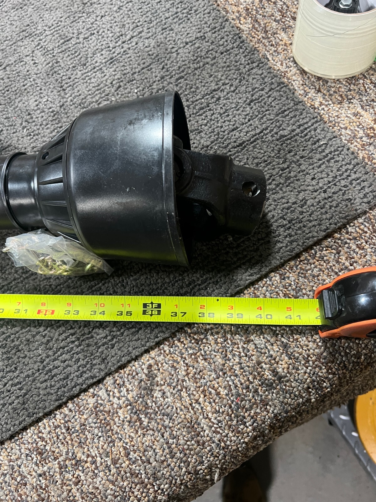 T4-1000 PTO Shaft PTO DriveShaft for Tractor Spline/Round End Black | eBay