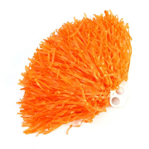 (Orange)2pcs Cheerleader Pom Cheer Sports Party Dance Poms Team ...