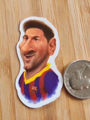 ⚽LIONEL MESSI STICKER Paris Saint-Germain Argentina Soccer Inter Miami ...