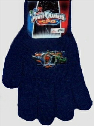 Power Rangers SPD Child Gloves Cold Weather New made 2004 | eBay