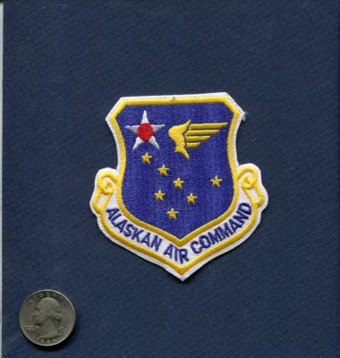 ALASKAN AIR COMMAND USAF Squadron Hat Jacket Patch | eBay