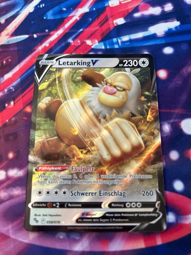 PokemonKarte Letarking V 058/078 Deutsch | eBay.de