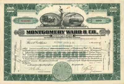 Montgomery Ward and Co., Incorporated - General Stocks | eBay