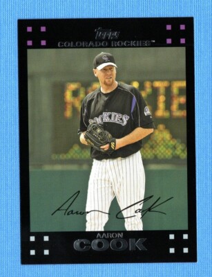 2007 Topps Red Back #415 Aaron Cook Colorado Rockies | eBay