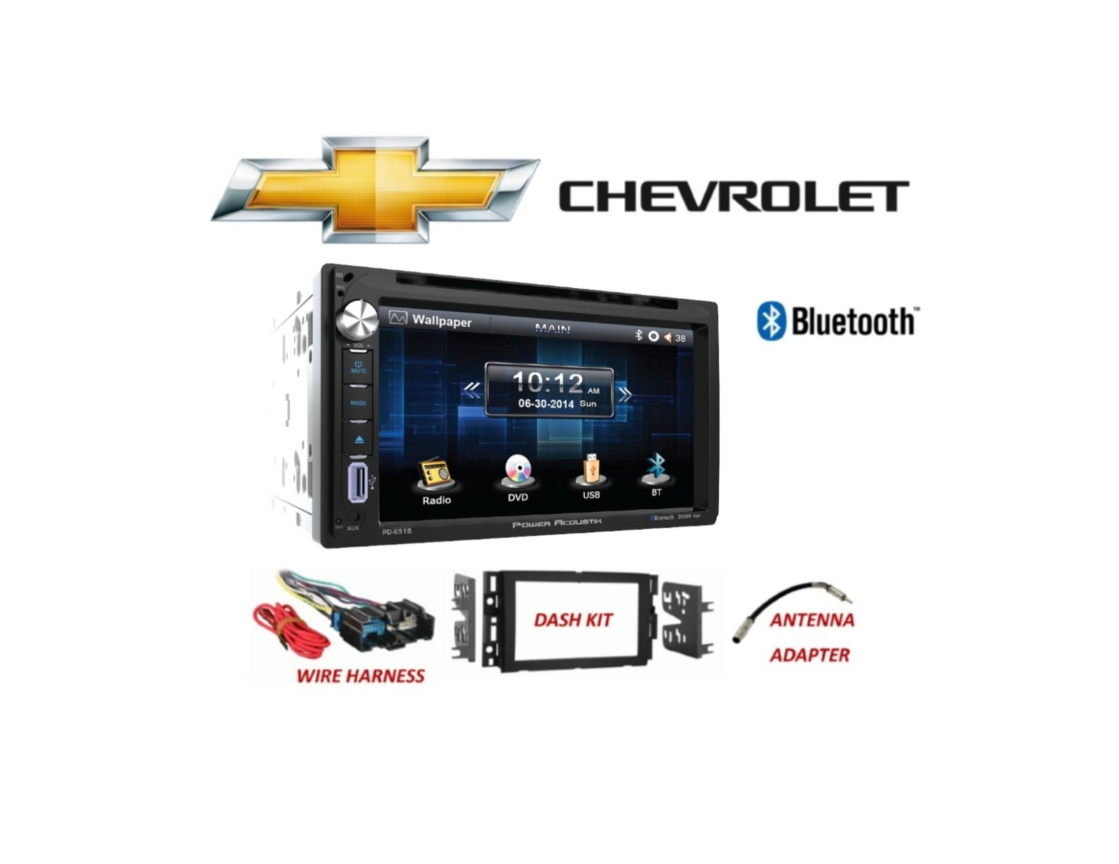 2006-2015 CHEVROLET SILVERADO TAHOE SUBURBAN Stereo BLUETOOTH USB ...
