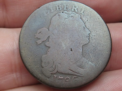 1796 Draped Bust Large Cent Penny- About Good Obverse Details | eBay