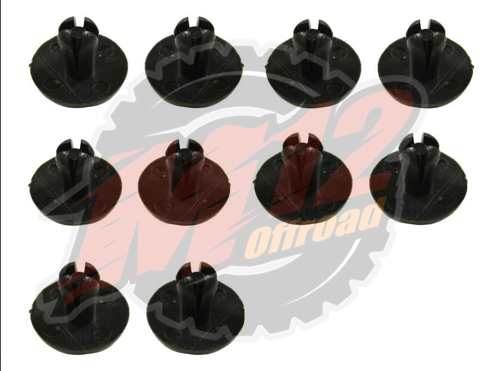 Wheelarch Spat Clips (Pack of 10) - Land Rover Defender 90/110/130 ...