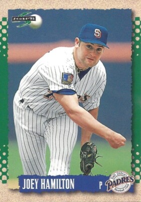 1995 Score Joey Hamilton 482 Padres | eBay