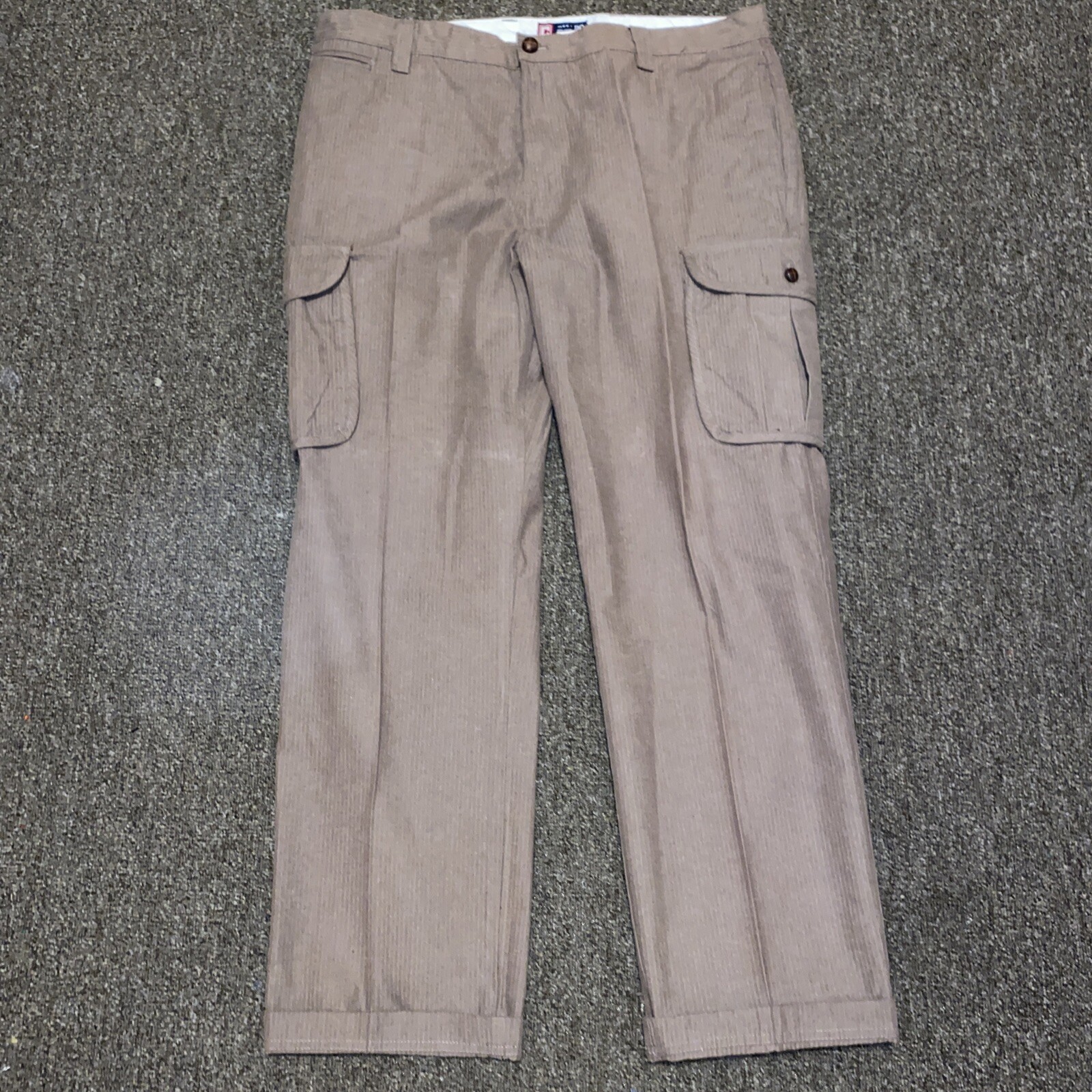 Rare Vintage Chaps By Ralph Lauren Bison Brown Cargo … - Gem