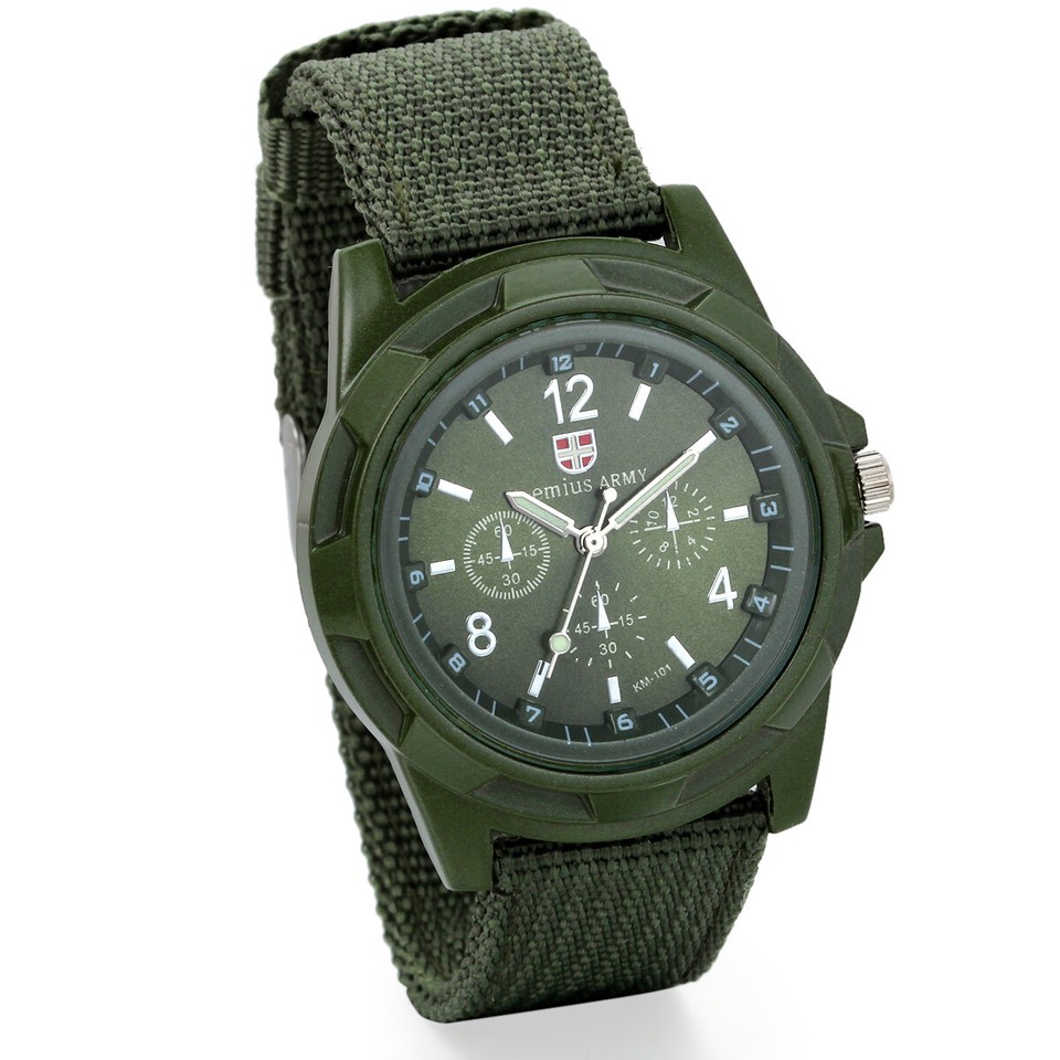 INFANTRY MILITARY Mens Outdoor Sport Army Quartz Analog Wrist Watch ...
