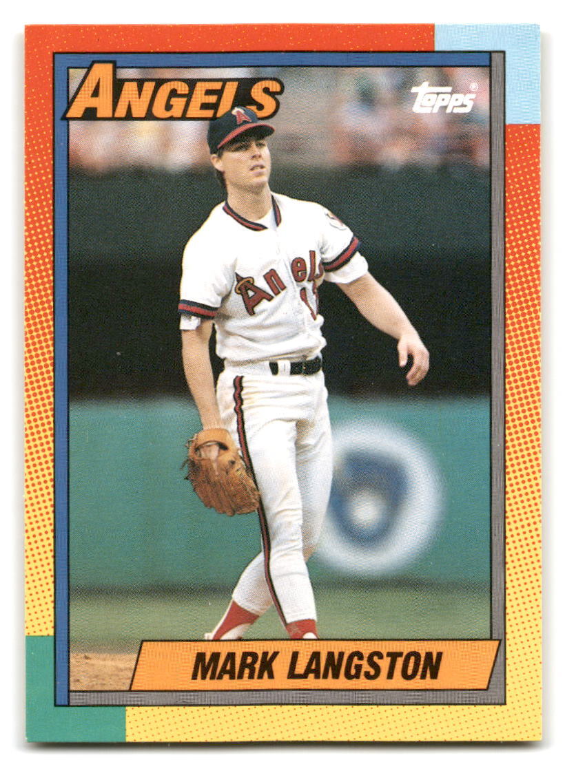 Mark Langston 1990 Topps Traded #54T California Angels BASEBALL | eBay
