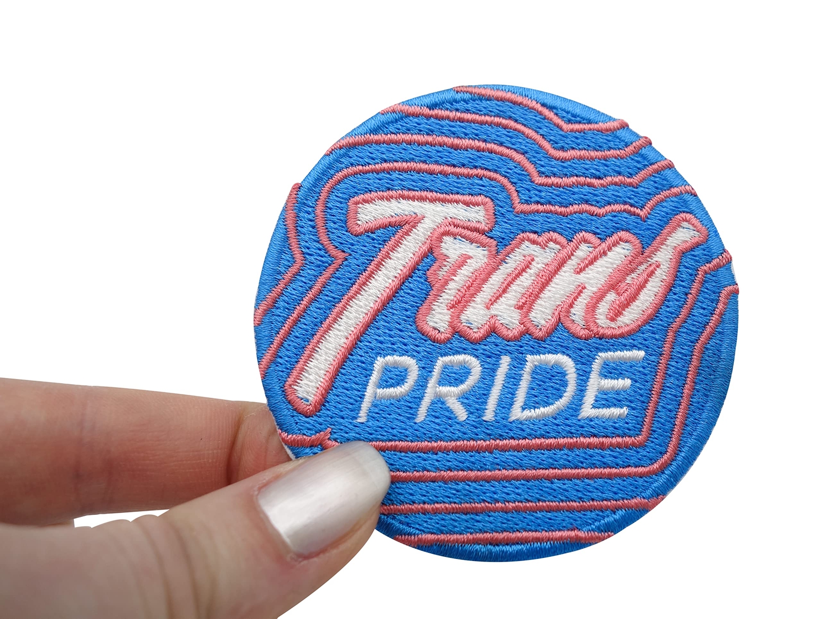 Trans Pride LGBTQ Patch zum Aufbügeln | Regenbogen Patches, DIY Pride ...