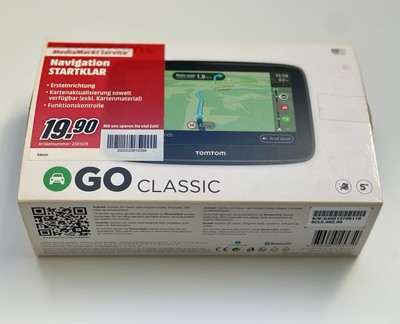 TomTom GO CLASSIC 5 ZOLL PKW Navi Europa Maps WiFi WLAN TomTom Traffic ...