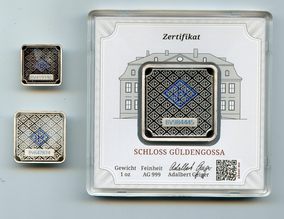 Geiger Premium 5g , 10g & 1 OZ .999 Silver Bars | eBay