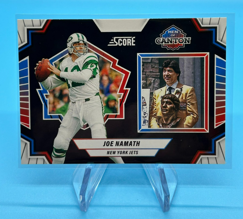 2025 Score Joe Namath Men of Canton #15 New York Jets | eBay