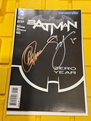 Batman New 52 #21 1:100 Variant Zero Year 1st Print Duke Thomas Capullo ...