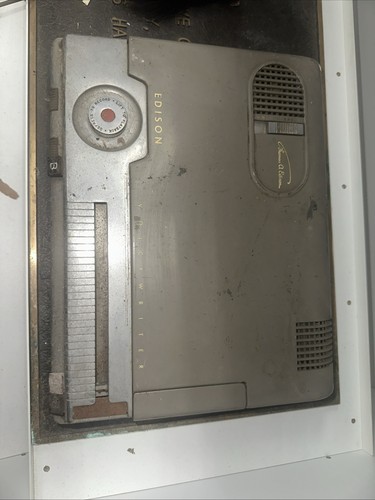 Thomas A. Edison Voicewriter VPS-1 Recorder with red record | eBay