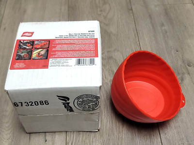 Lisle Magnetic Multi-Position Nut and Parts Cup Container, Red #67300 ...