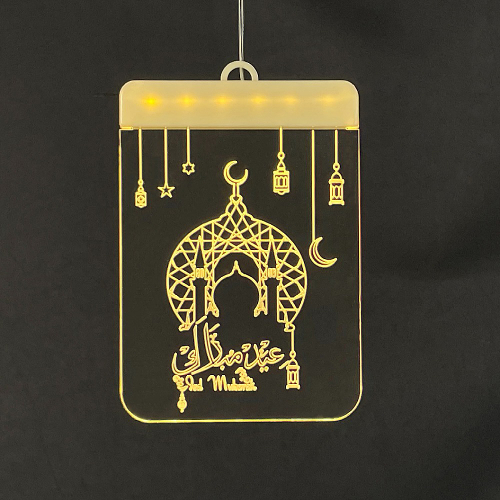 Hanging Night Light Easy to Hang Decoration Flicker Free Festival ...