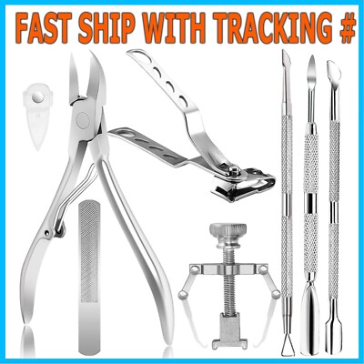 Professional Ingrown Toenail Tool Kit Toe Nail Clipper Set For Pedicure ...