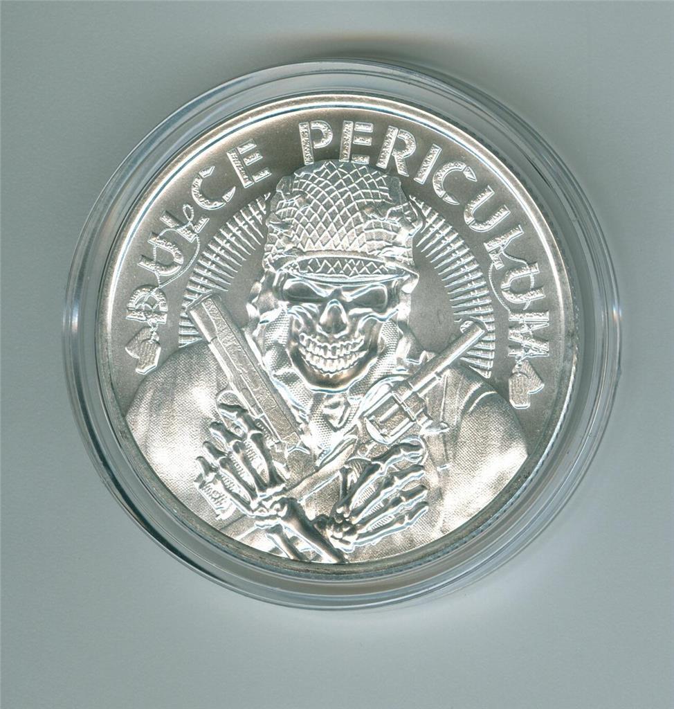 INTAGLIO MINT 2023 DULCE PERICULUM 1 OZ HIGH RELIEF .999 FINE SILVER ...