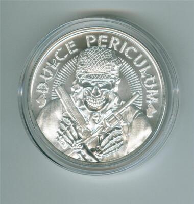 INTAGLIO MINT 2023 DULCE PERICULUM 1 OZ HIGH RELIEF .999 FINE SILVER ...