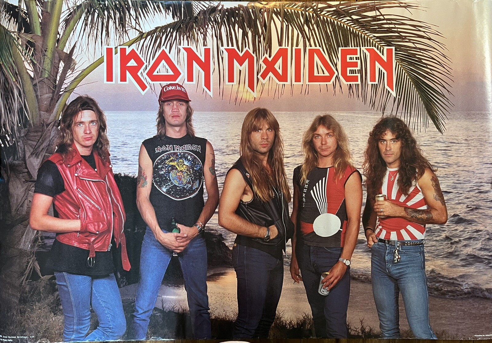 Iron Maiden Band Poster
