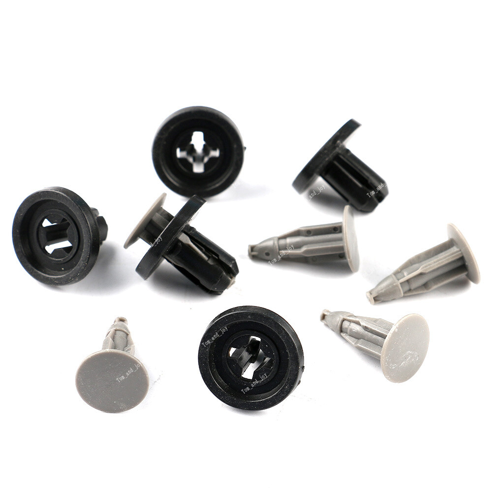 10x For Toyota RAV4 Clip Bumper Retainer Under Engine Cover Type Push ...