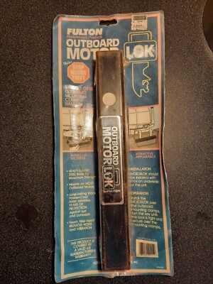 Fulton Outboard Motor Lok Lock With Keys New In Package | eBay