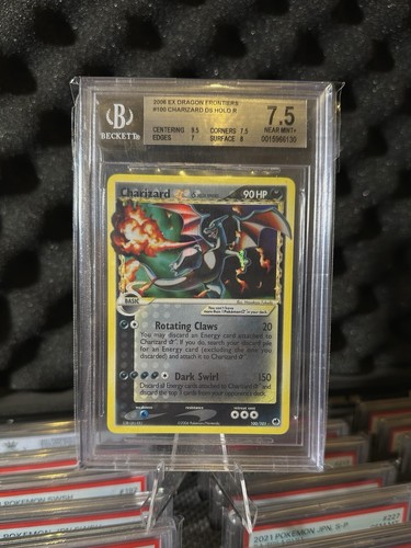Pokémon 2006 Charizard DS Gold Star 100/101 BGS 7,5, PSA, Glurak Near ...