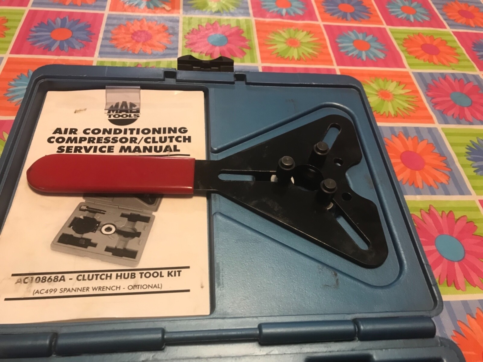 Mac Tools AC Compressor/Clutch Hub Kit AC10868A w/ Adj. Spanner Wrench ...