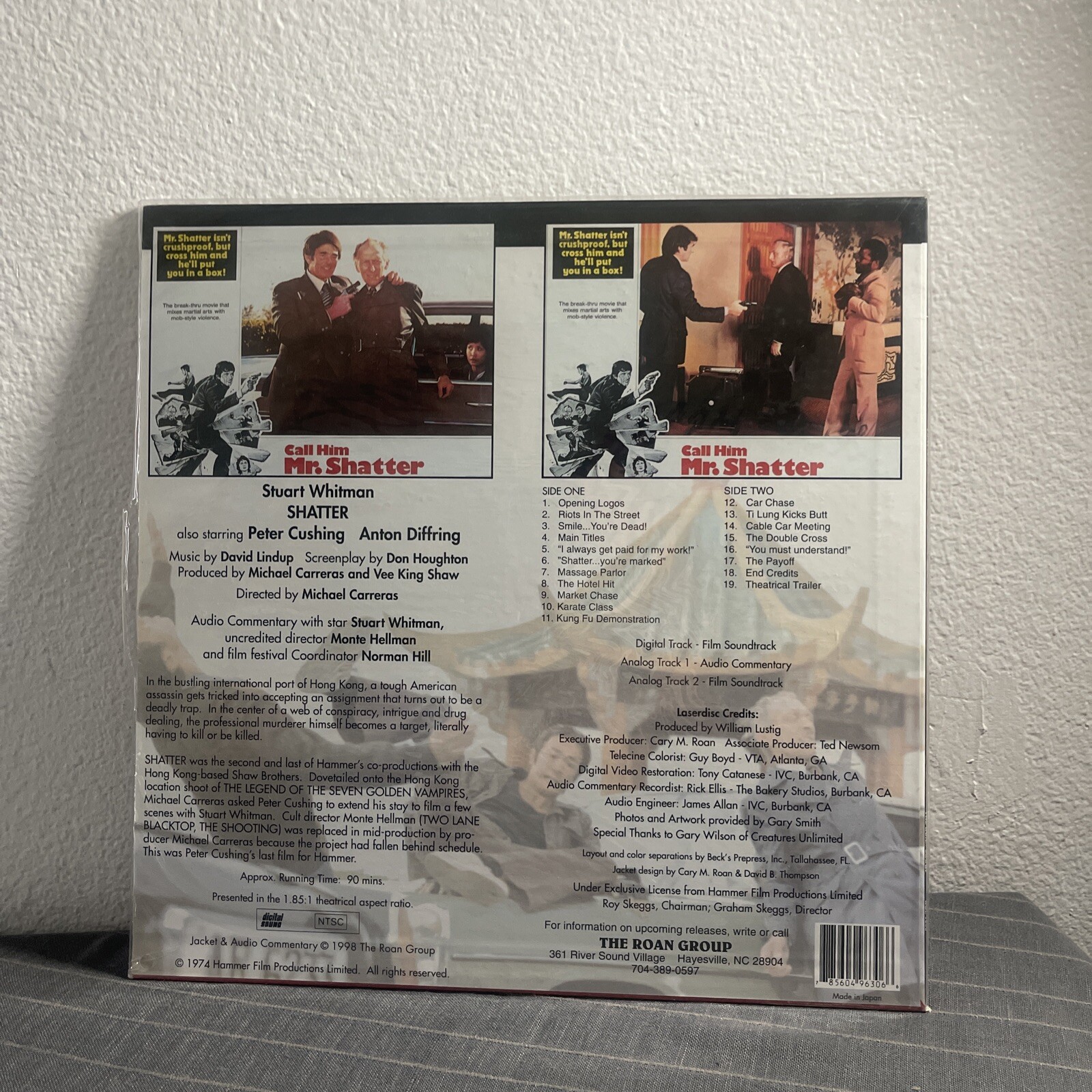 SHATTER - WS Laserdisc - HAMMER/ROAN - SEALED | eBay