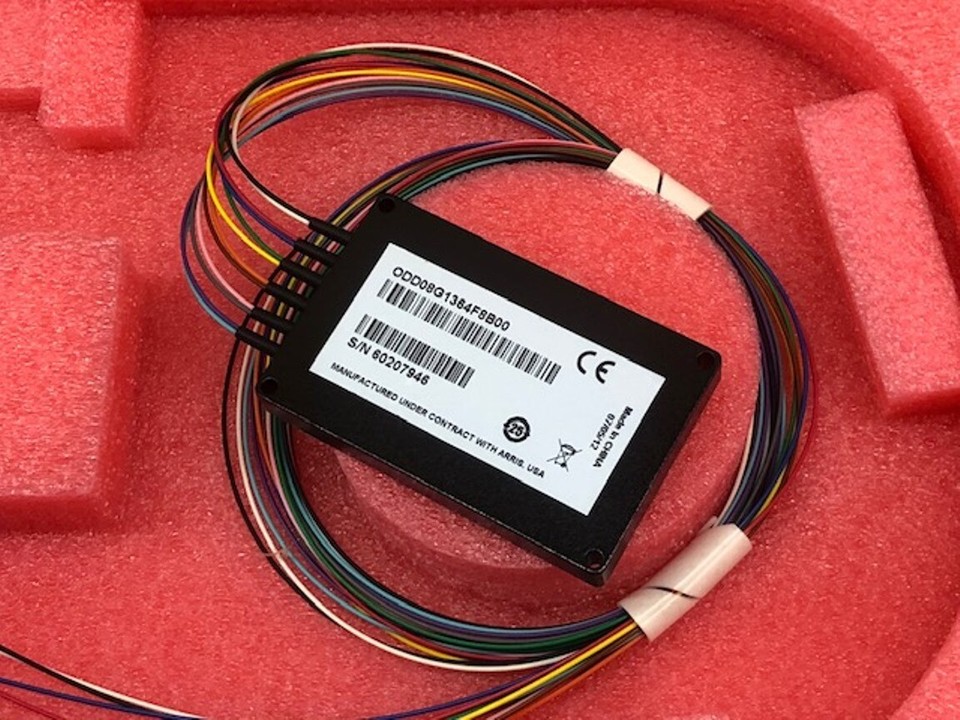 Arris 8 Channel DWDM Mux/Demux Ch's 36-43 P/N ODD08G1364F8B00 | eBay